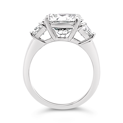 Round & Trapezoid Diamond Engagement Ring – CRAIGER DRAKE DESIGNS®