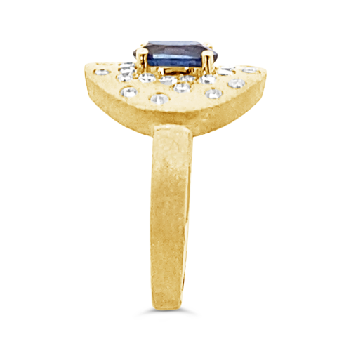 Sapphire & Diamond Confetti Ring – CRAIGER DRAKE DESIGNS®
