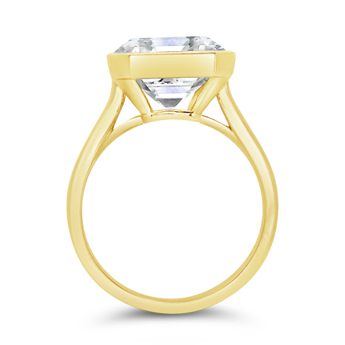 Bezel Set Square Diamond Ring – CRAIGER DRAKE DESIGNS®