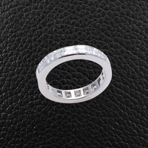 Square Diamond Eternity Band – CRAIGER DRAKE DESIGNS®