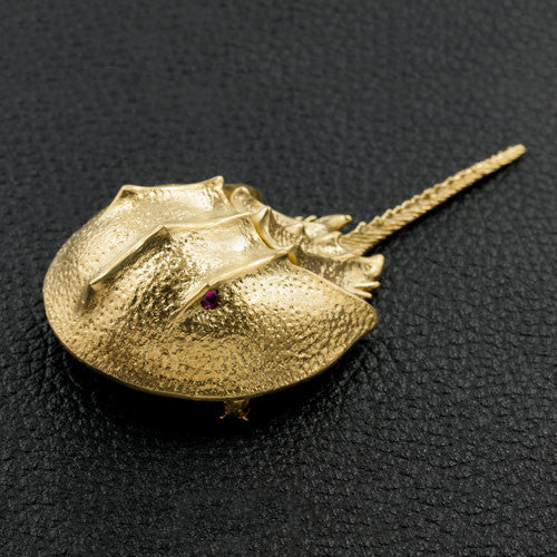 Horseshoe Crab Pin – CRAIGER DRAKE DESIGNS®