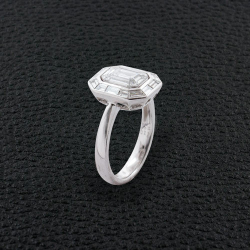 Octagonal Shape Diamond Engagement Ring – CRAIGER DRAKE DESIGNS®