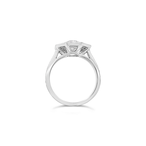 Octagon Design Diamond Engagement Ring – CRAIGER DRAKE DESIGNS®