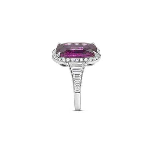 Pink Sapphire & Diamond Ring – CRAIGER DRAKE DESIGNS®