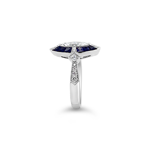 Sapphire & Diamond Ring – CRAIGER DRAKE DESIGNS®