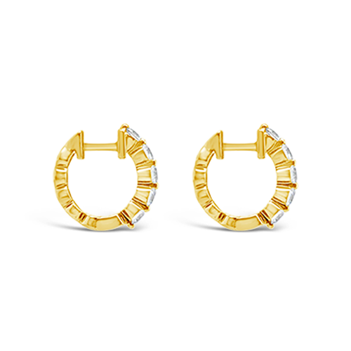 Diamond Hoop Earrings – CRAIGER DRAKE DESIGNS®