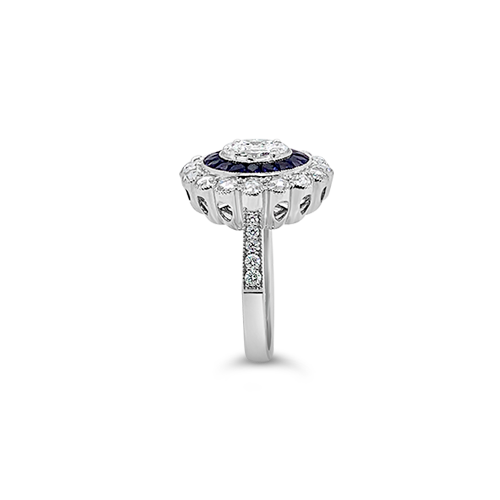 Sapphire & Diamond Ring – CRAIGER DRAKE DESIGNS®