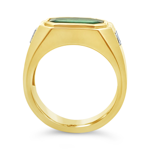 Emerald & Diamond Estate Ring – CRAIGER DRAKE DESIGNS®